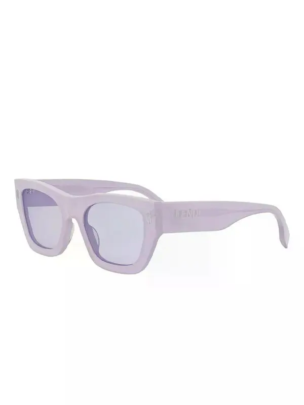 Fendi Square-frame Sunglasses - Purple