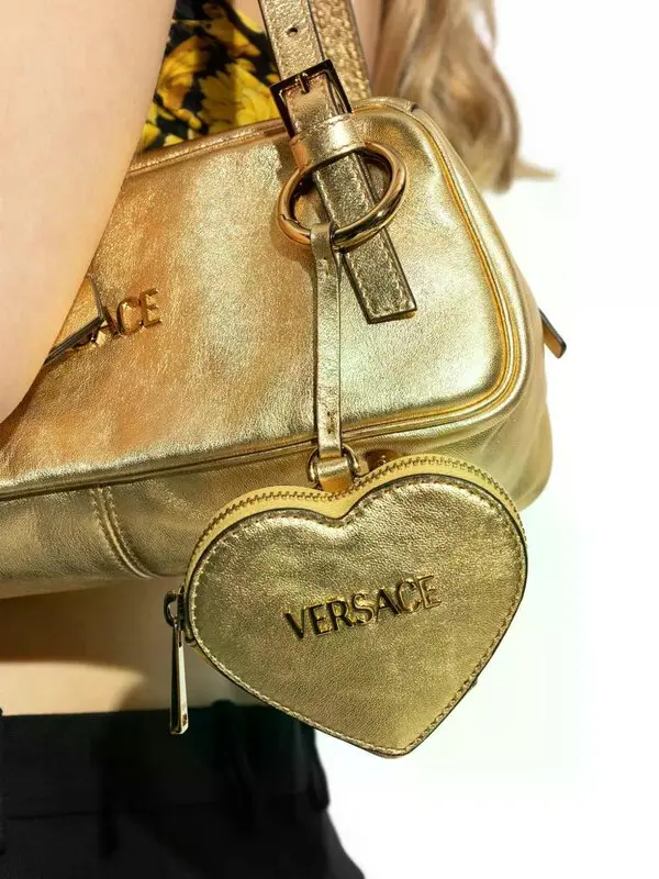Versace Heart-shaped Keyring