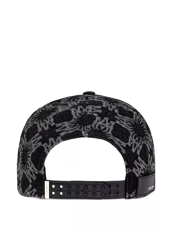 Amiri Monogrammed Logo Baseball Cap