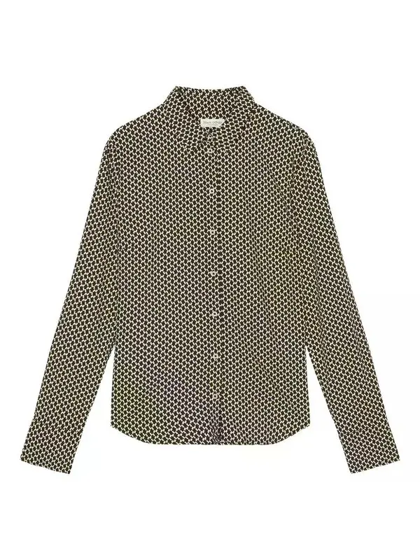 Marc O'polo Geometric-print Button-up Shirt