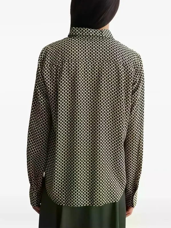 Marc O'polo Geometric-print Button-up Shirt