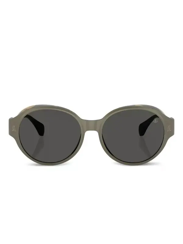 Moncler Round-frame Sunglasses - Green