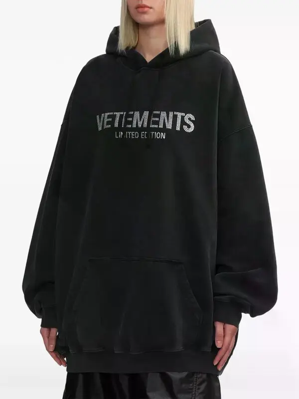 Vetements Logo-embellished Hoodie