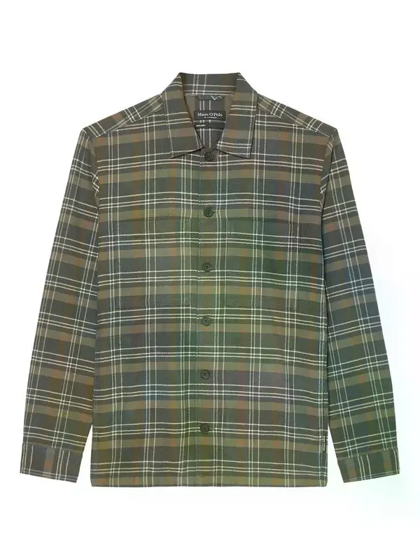 Marc O'polo Plaid Button-up Shirt - Green