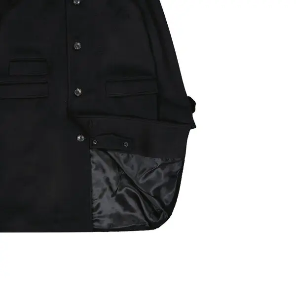 AUTORE Baby Camel Wool Windsor Coat - Nero