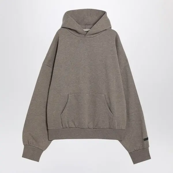 Fear Of God Fleece Cotton Hoodie - Grey