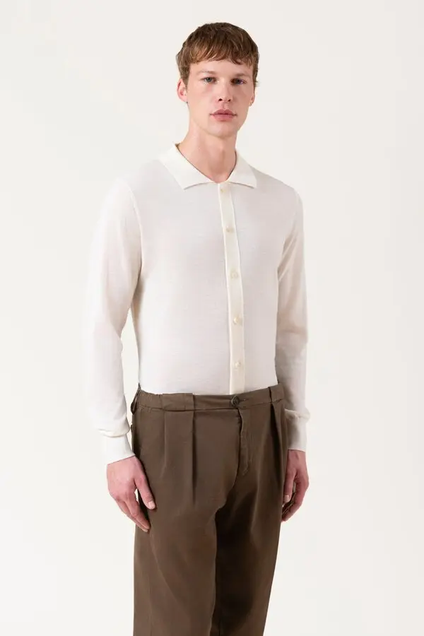 AUTORE Pantalone Brando In Cotone - Cacao