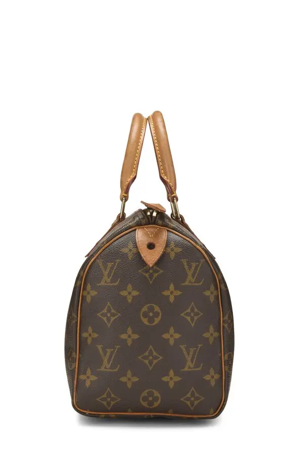 LOUIS VUITTON Monogram Speedy 25 - Brown