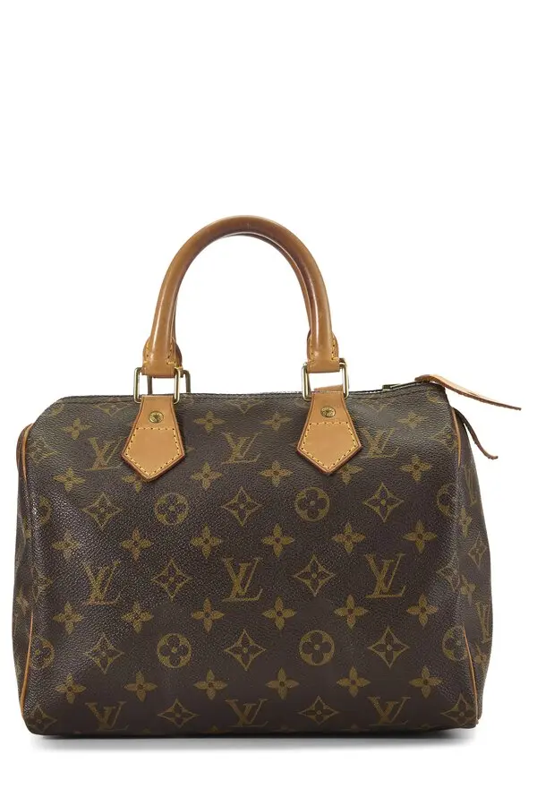 LOUIS VUITTON Monogram Speedy 25 - Brown