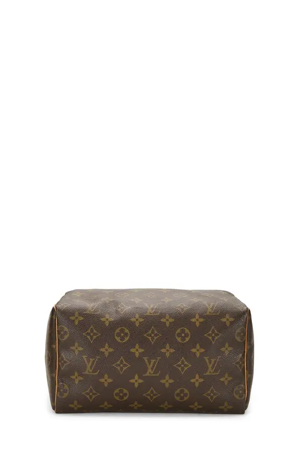 LOUIS VUITTON Speedy 25 Monogram Handheld Bag - Brown