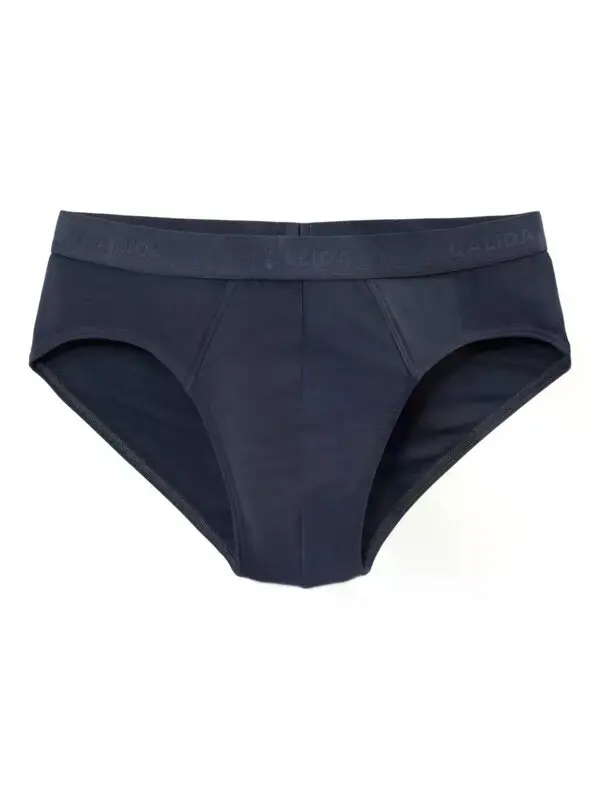 CALIDA Branded-waistband Briefs - Blue