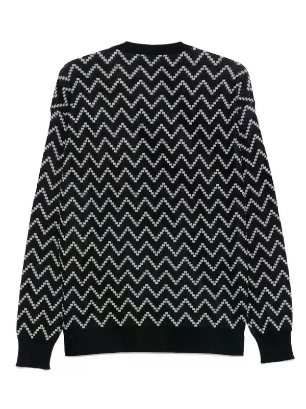 Giorgio Armani Zigzag-pattern Jumper