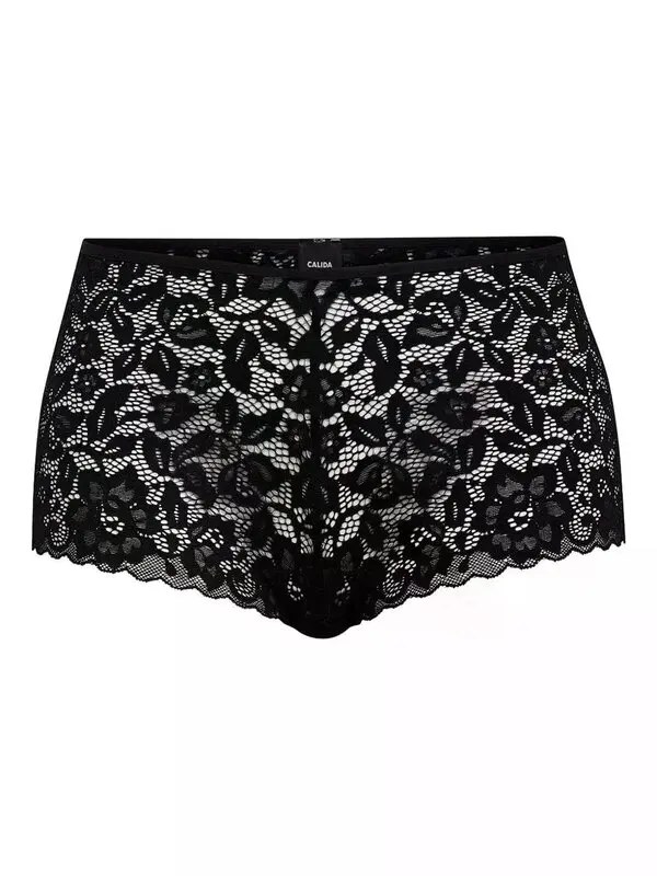 CALIDA Lace Boxers - Black