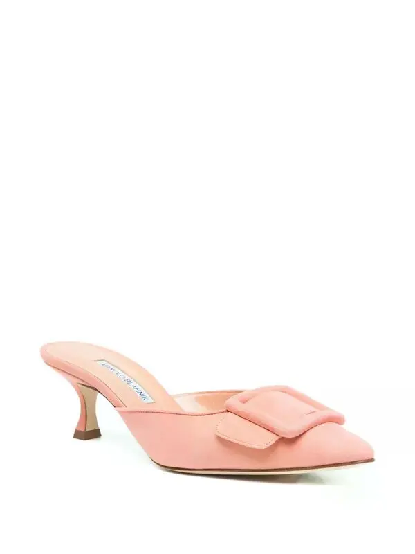 Manolo Blahnik 50mm Maysale Mules