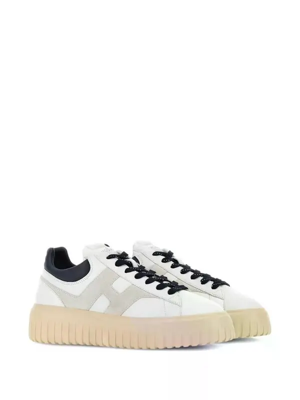 Hogan H-stripes Sneakers - White