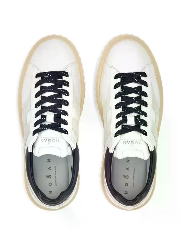 Hogan H-stripes Sneakers - White