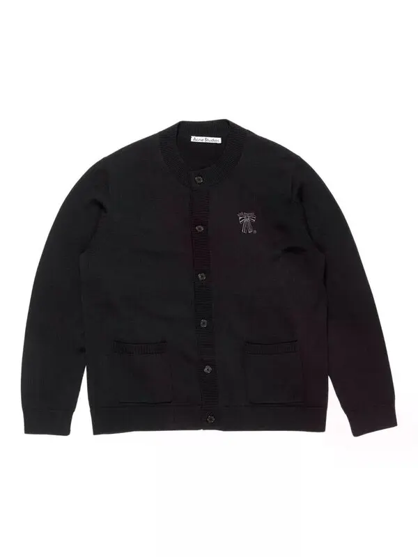 Acne Studios Ribbed Button-up Cardigan