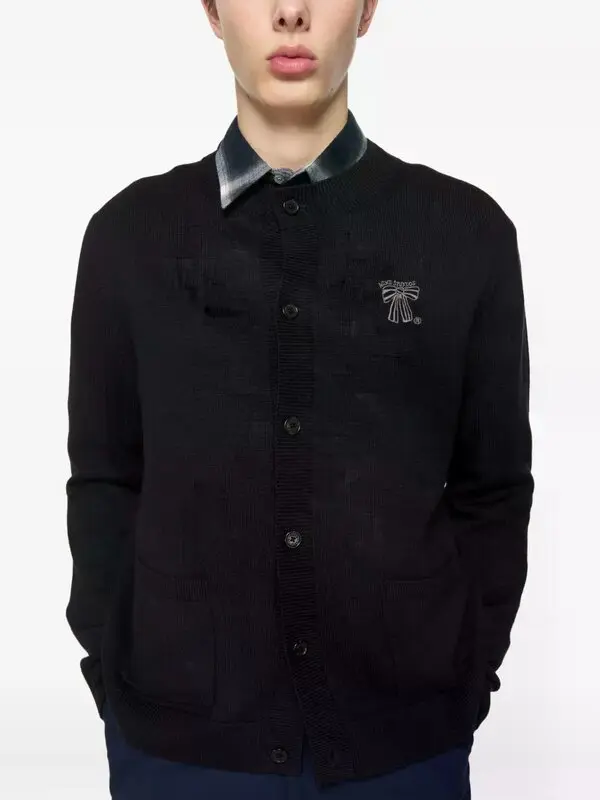 Acne Studios Ribbed Button-up Cardigan