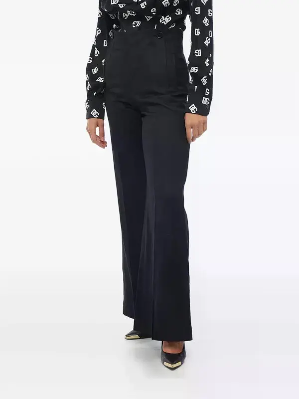 Chloé Double-button Palazzo Pants