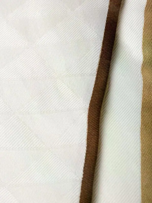 Prada Jacquard Silk Scarf - Neutrals