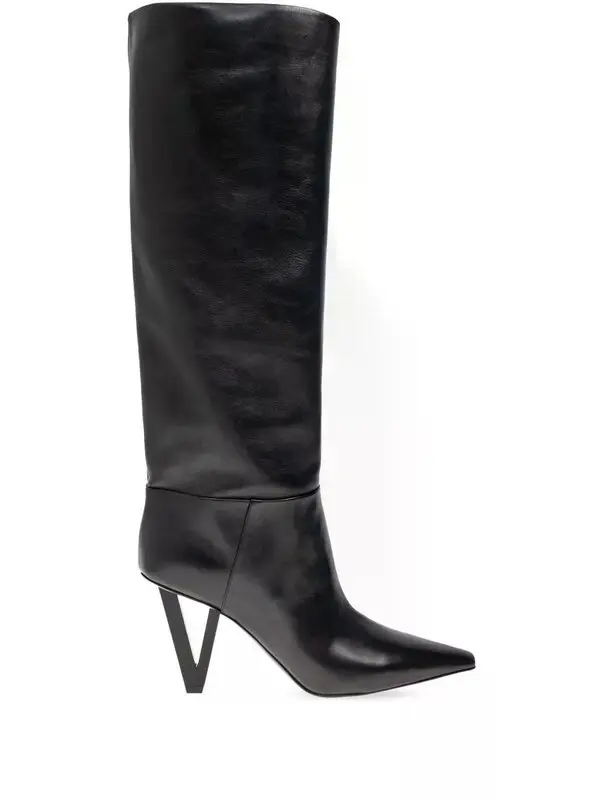 Versace V2025 Leather Boots