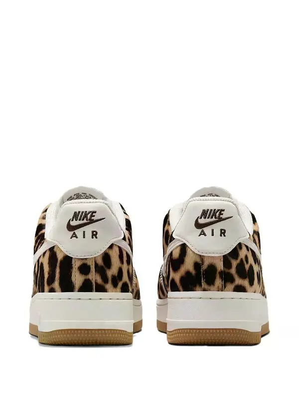 Nike Force 1 Leopard Print Low Top Sneakers