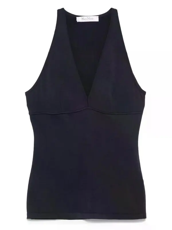 Max Mara Jersey Top - Blue