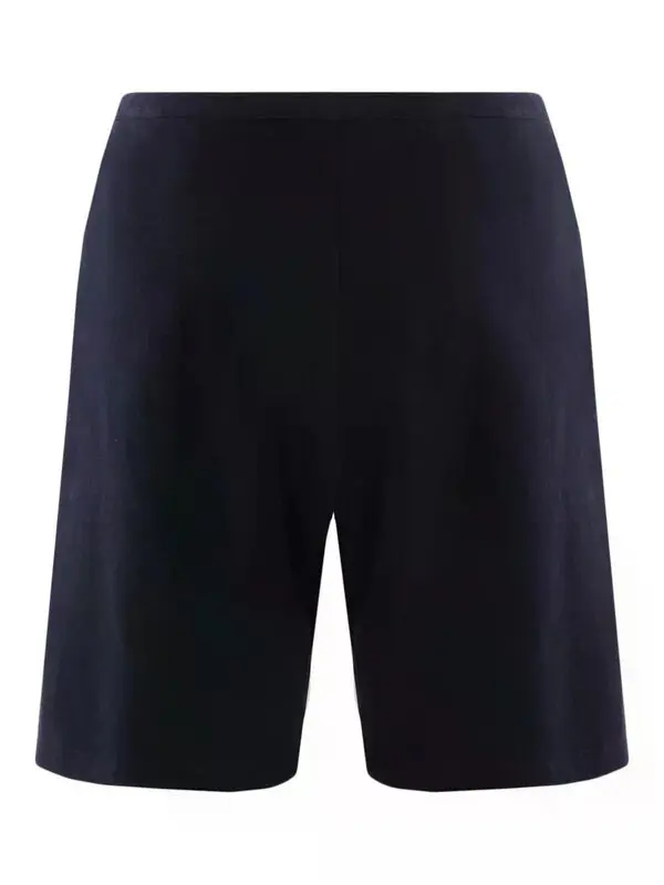 Miu Miu Logo-embroidered Shorts