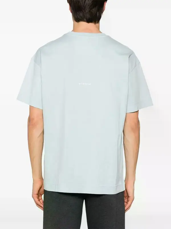 Givenchy 4g-embroidered Cotton T-shirt