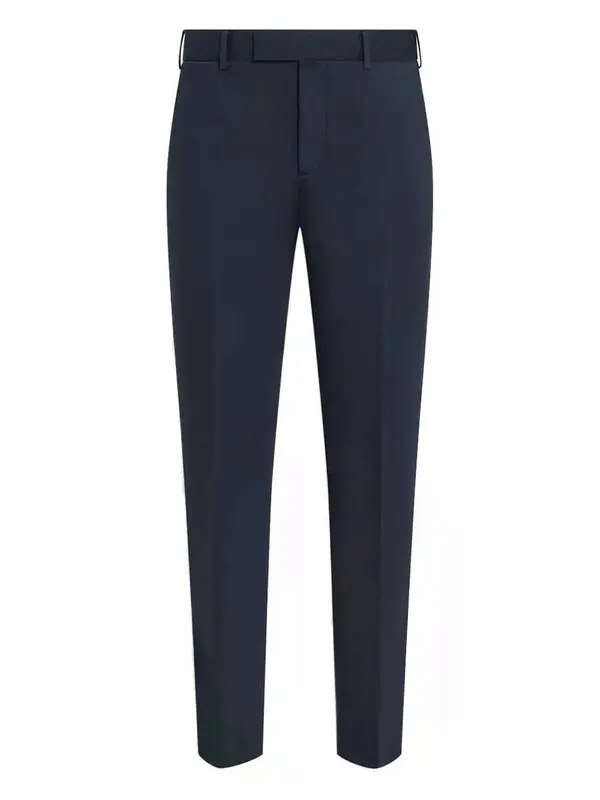 Zegna Flat-front Tapered Trousers