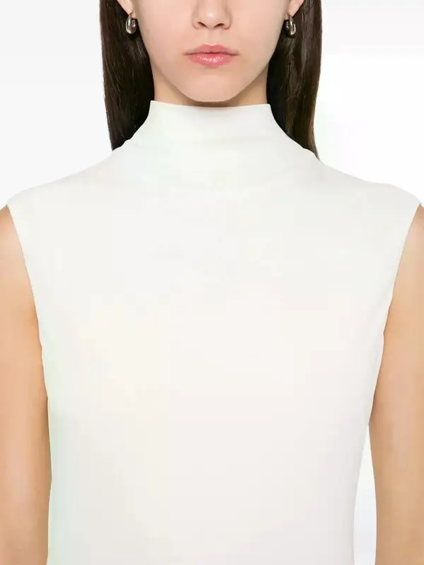 JIL SANDER Crepe Maxi Dress - Neutrals