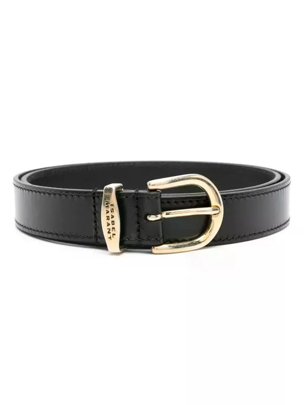 Isabel Marant Étoile Zadd Leather Belt - Black