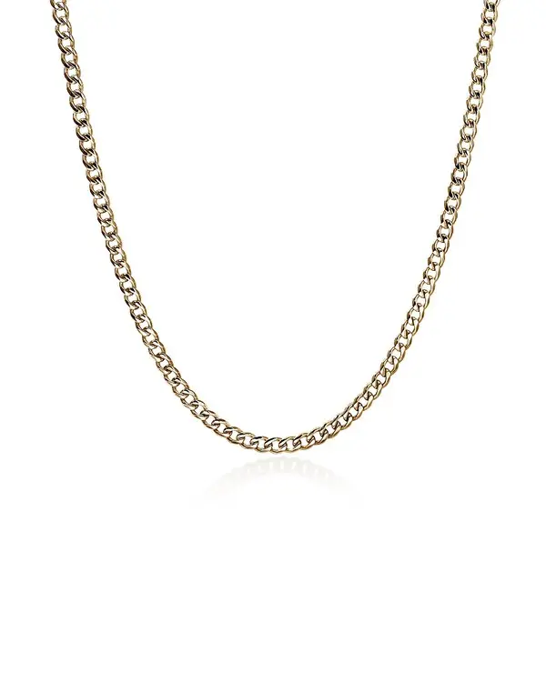 John Hardy 14k Yellow Curb Chain Necklace - Gold