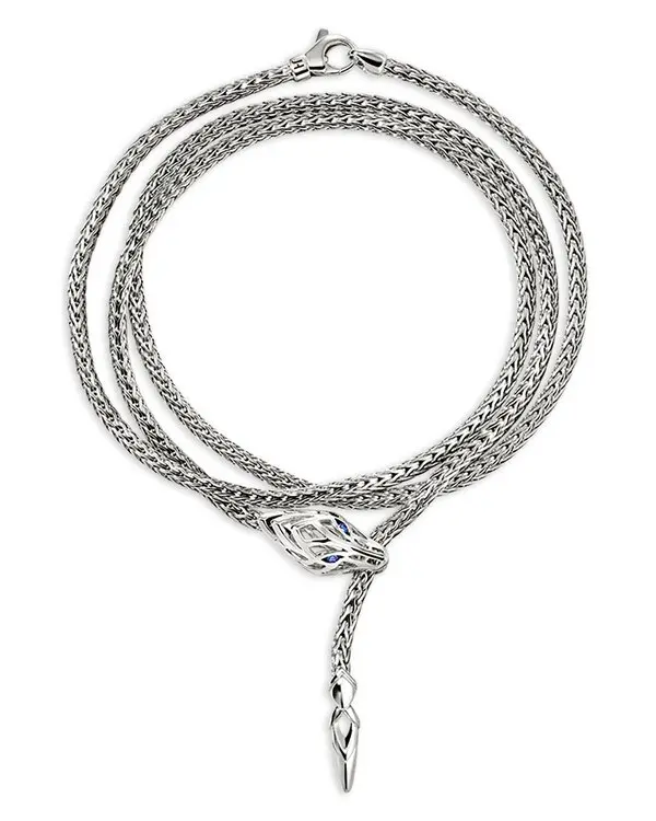 John Hardy Sterling Naga Wrap Bracelet