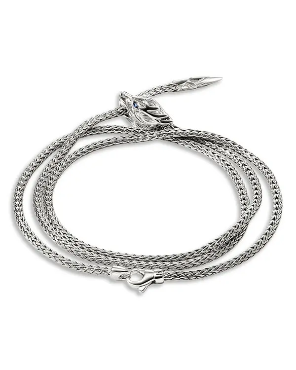 John Hardy Sterling Naga Wrap Bracelet
