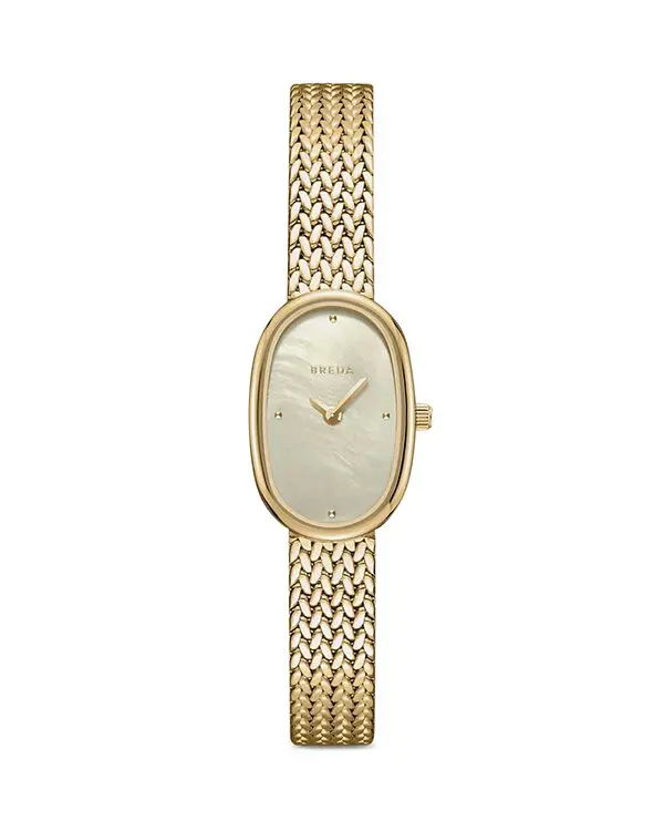 BREDA Jane Tethered Watch, 18mm X 7mm - Gold/gold
