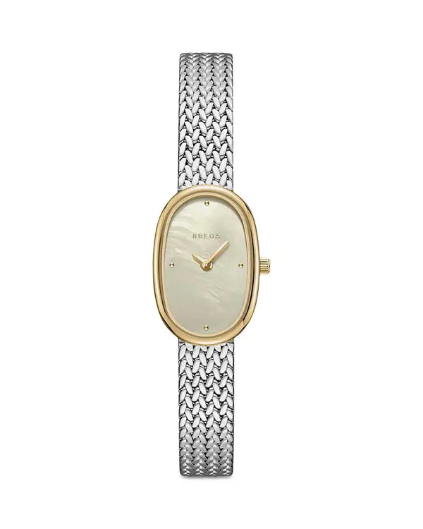 BREDA Jane Tethered Watch, 18mm X 7mm - Gold/silver