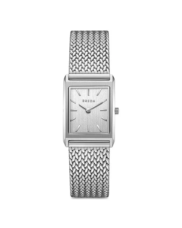 BREDA Virgil Tethered Watch, 20mm X 8mm - Silver/silver