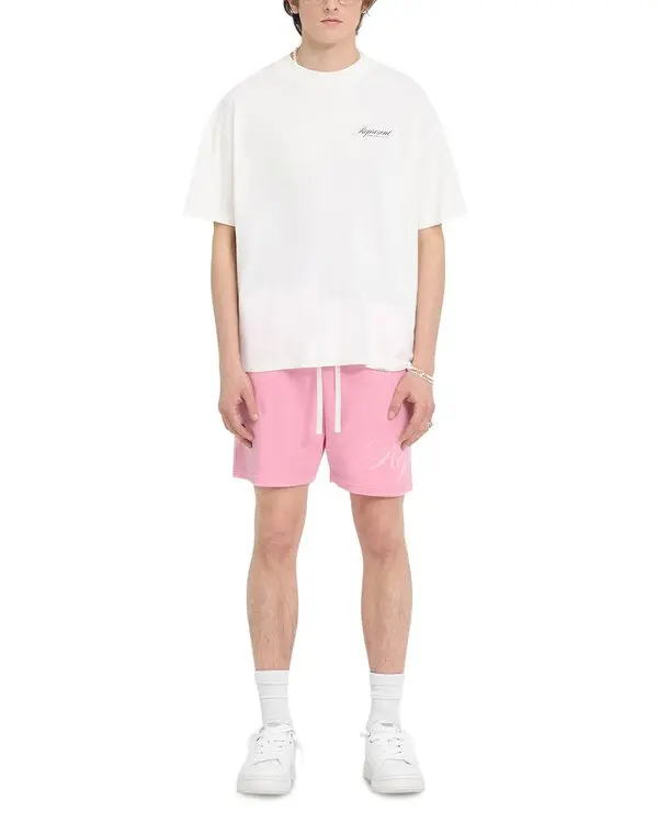 REPRESENT Owner's Club Script Graphic Tee - Flat White