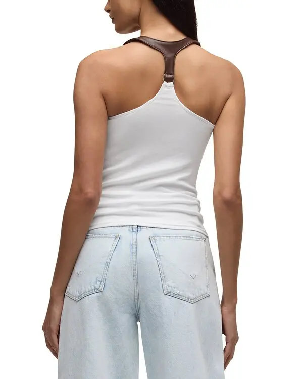 Hudson Jeans Harness Tank - White