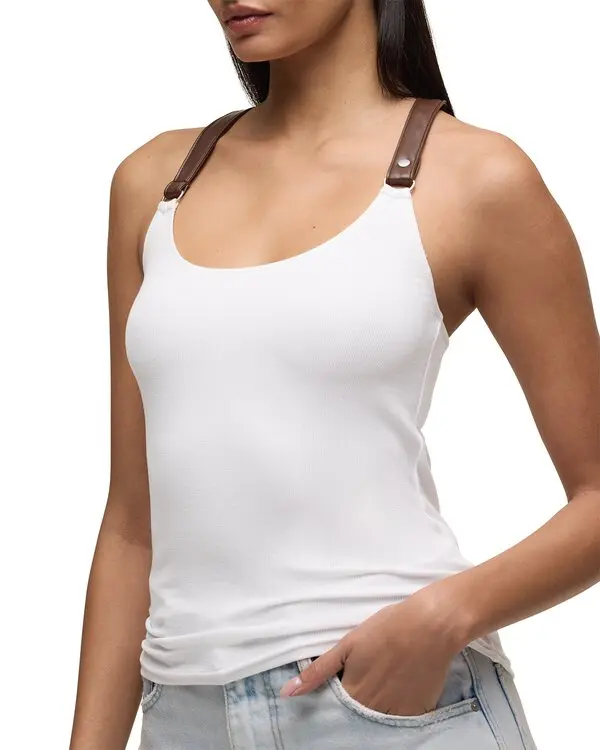 Hudson Jeans Harness Tank - White