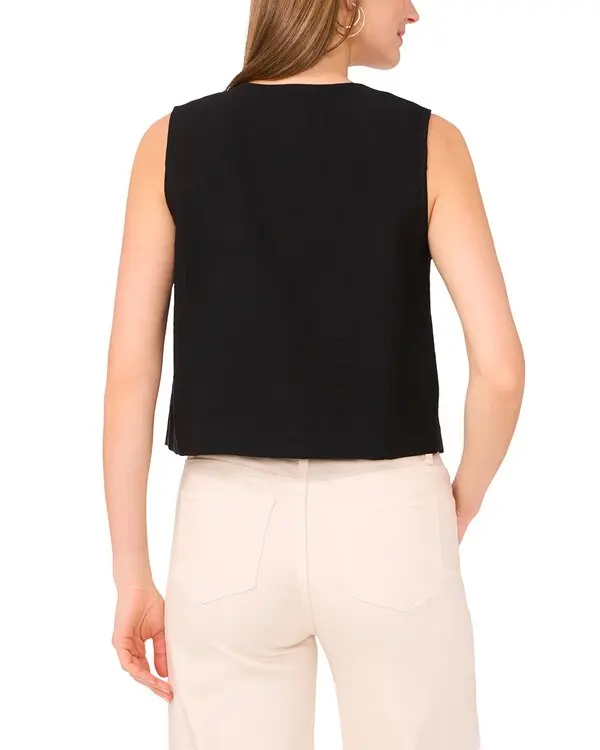 Vince Camuto Tie-front Sleeveless Vest