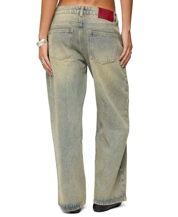 EDIKTED Petite Ace Relaxed Jeans