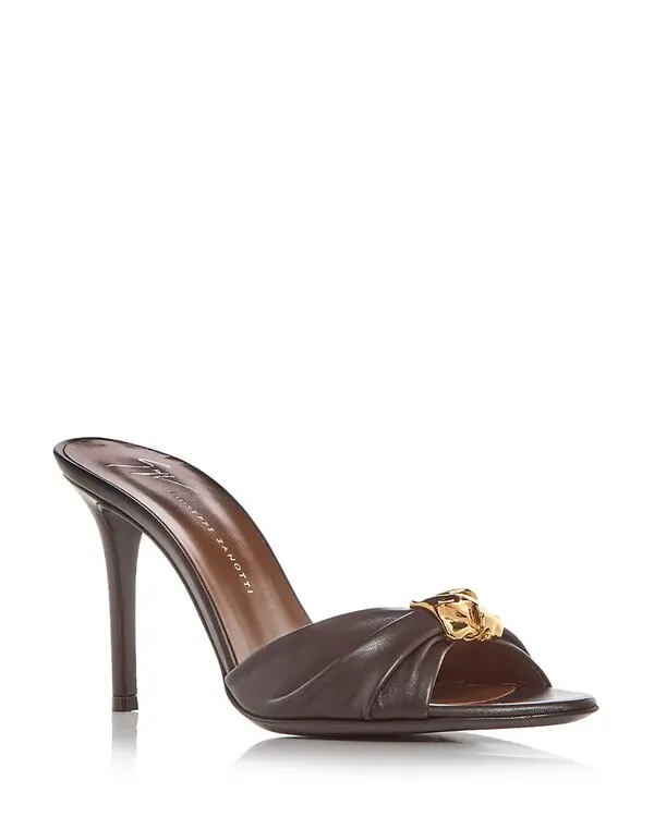 GIUSEPPE ZANOTTI Clandestino Nugget Slide Sandals