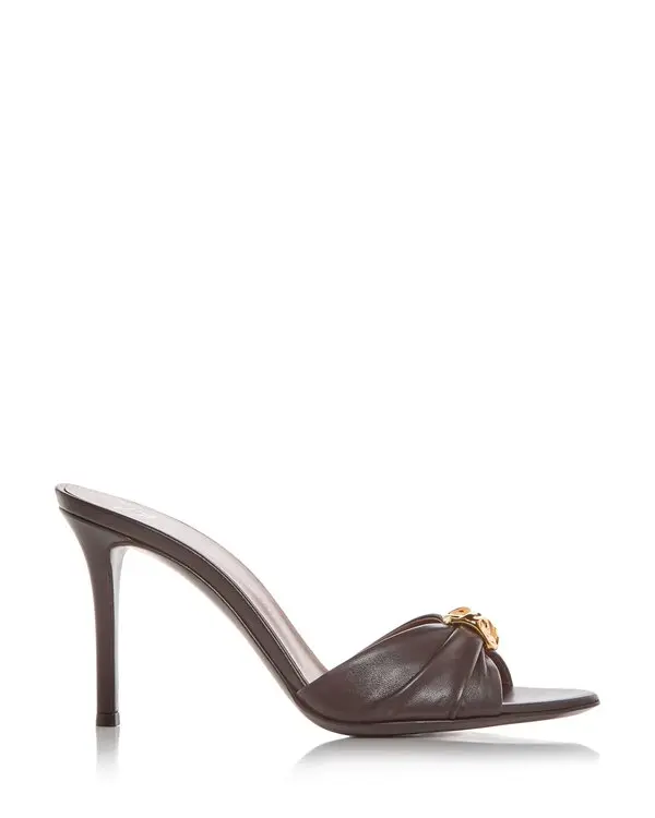 GIUSEPPE ZANOTTI Clandestino Nugget Slide Sandals