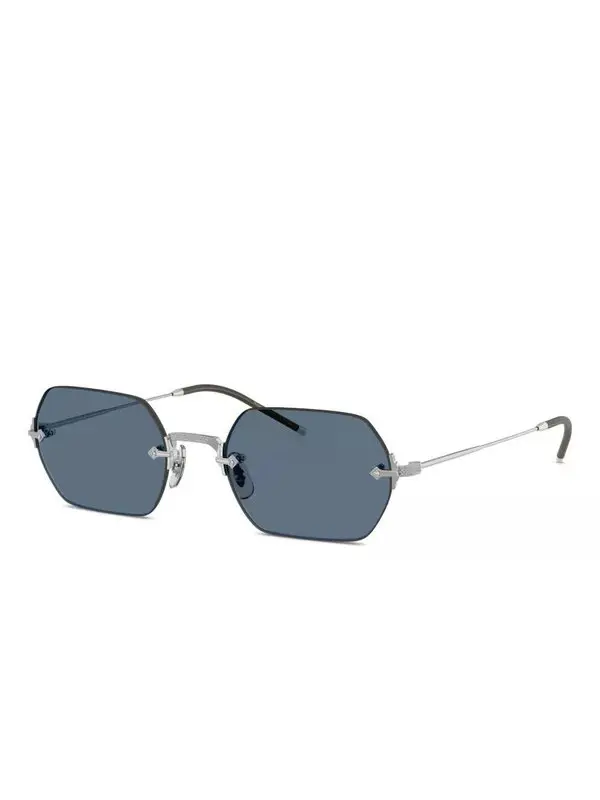 Oliver Spencer Hexagonal Sunglasses