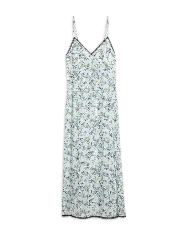 Zadig&Voltaire Ramelil Soft Flower Dress - Cloud