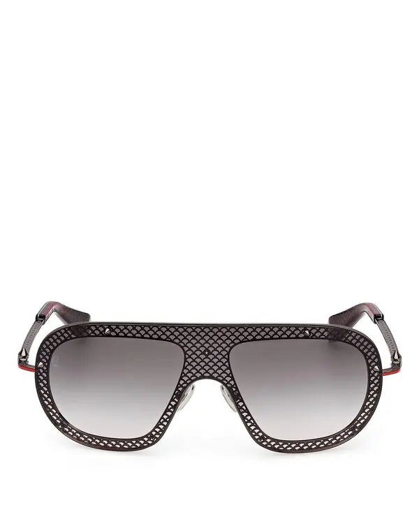 CHRISTIAN LOUBOUTIN Shield Sunglasses, 130mm
