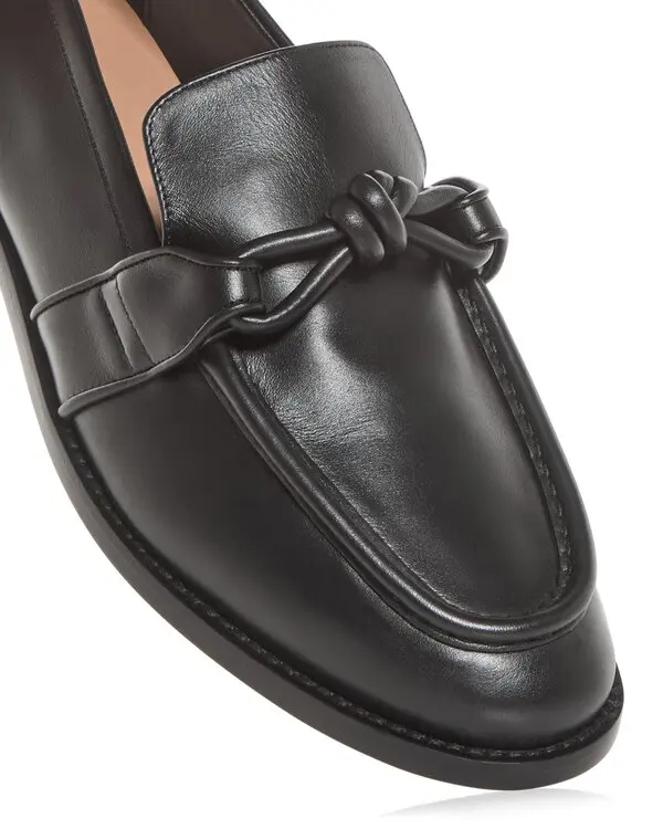Bottega Veneta Astaire Knot Loafers - Nero