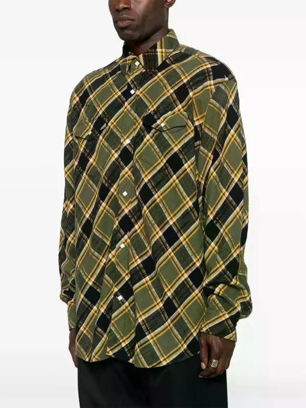 Undercover Checked Shirt